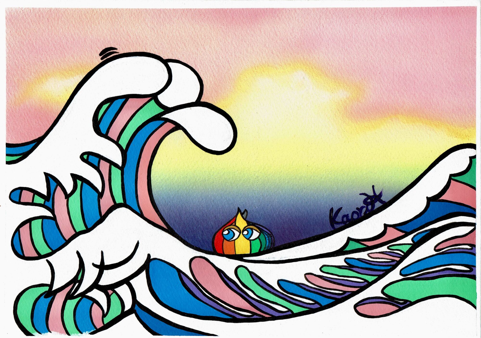 RAINBOW AIRBRUSH | Japanese airbrush artist